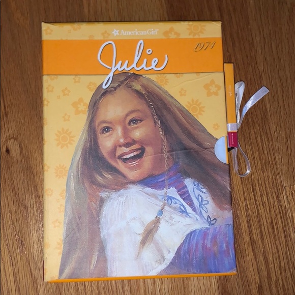 American Girl | Other | Julie American Girl Doll Book Set | Poshmark